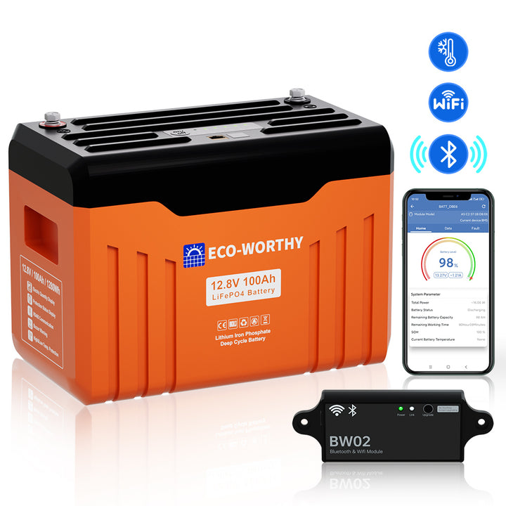 12V Smart Batteries – ECO-WORTHY