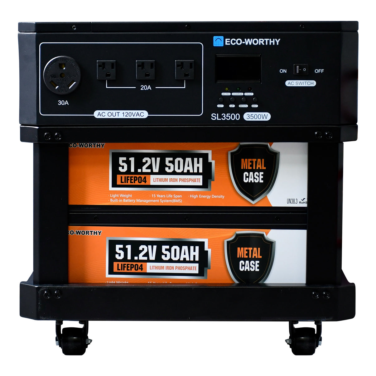 Eco-worthy SL3500 stackable power station – ECO-WORTHY