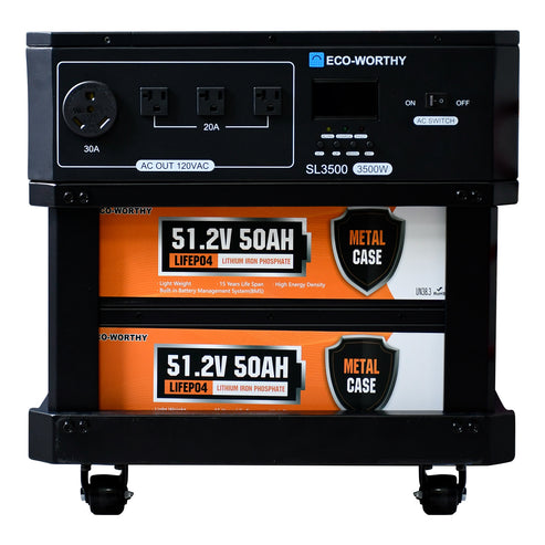 Eco-worthy SL3500 stackable power station – ECO-WORTHY
