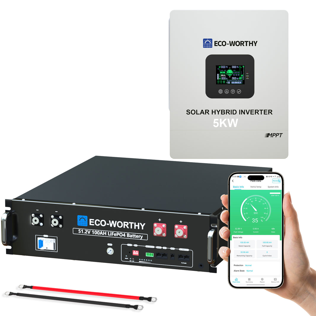 Solar Panel Kits, Lithium Battery & DIY Solar Power System – ECO-WORTHY