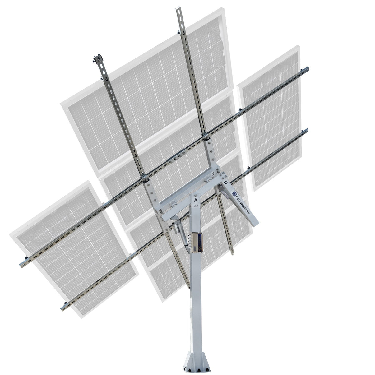Dual Axis Solar Tracker System for Maximum Solar Output – ECO-WORTHY