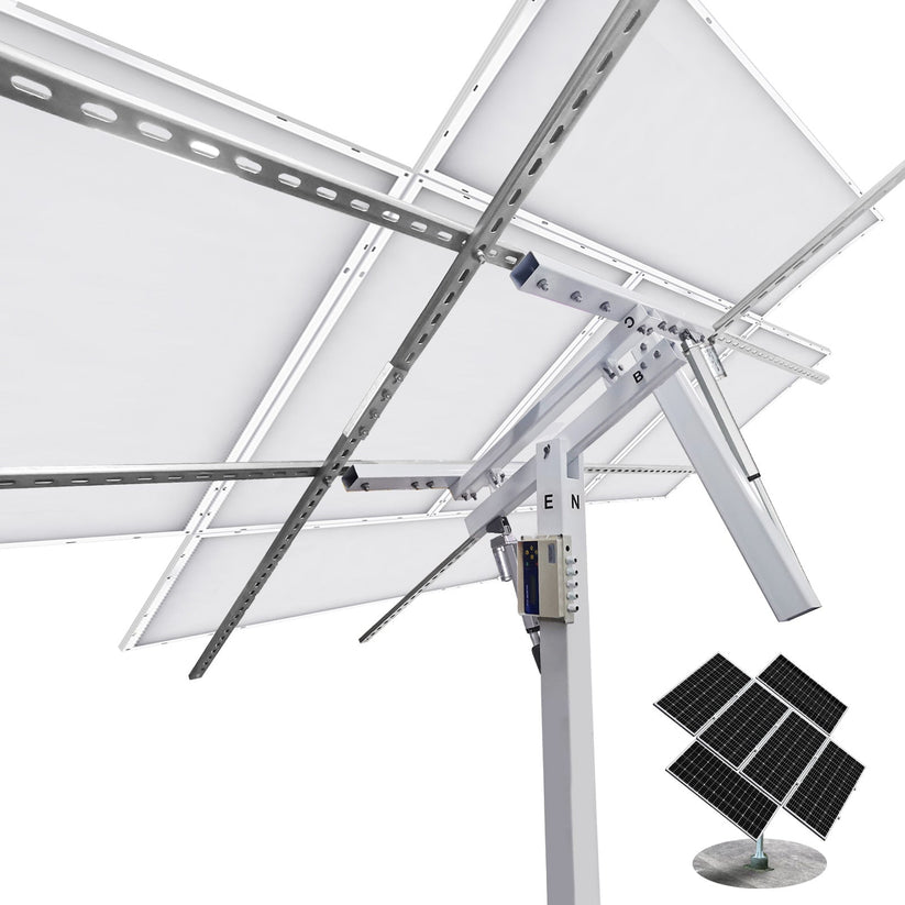 Dual Axis Solar Tracker System for Maximum Solar Output – ECO-WORTHY