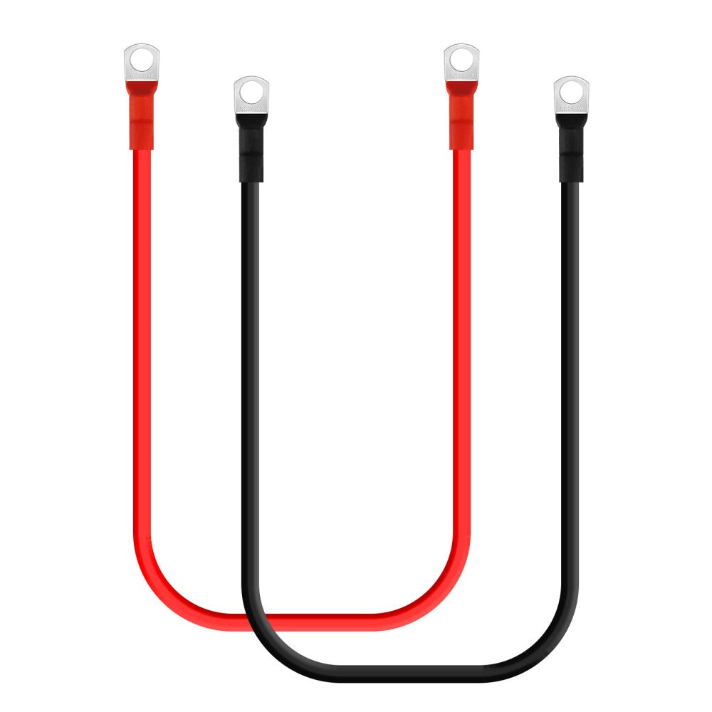 6AWG (16mm²) 13 Inch Battery Interconnect Cable | ECO-WORTHY