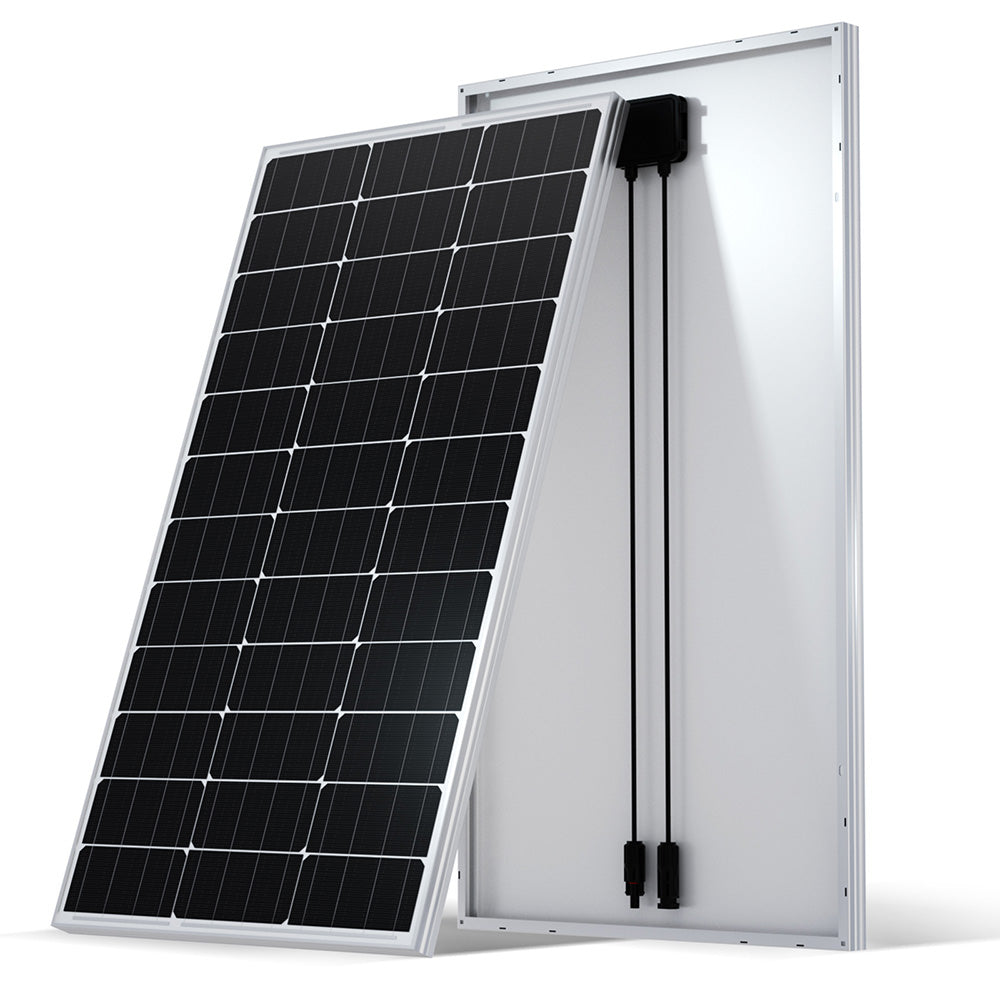 100W 12V Monocrystalline Solar Panel | ECO-WORTHY