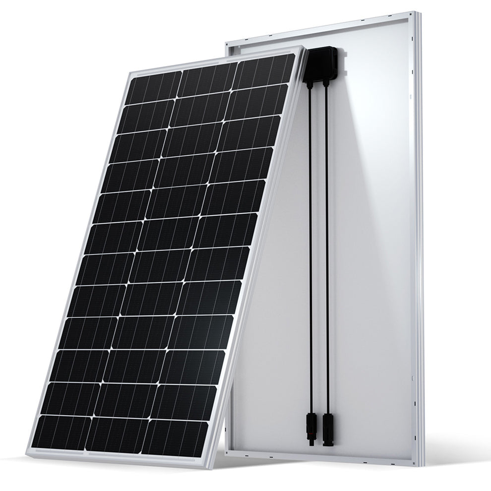 100W 12V Monocrystalline Solar Panel | ECO-WORTHY